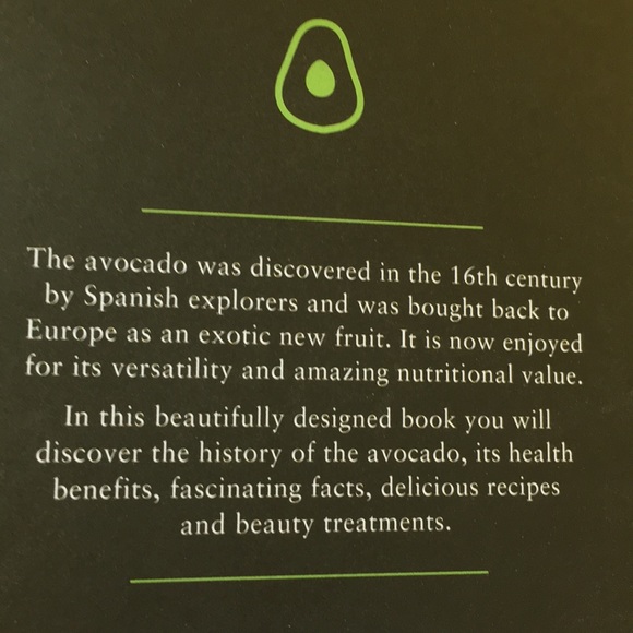 Other | Avocado Book Super Food Uses Handy Tips How To New | Poshmark